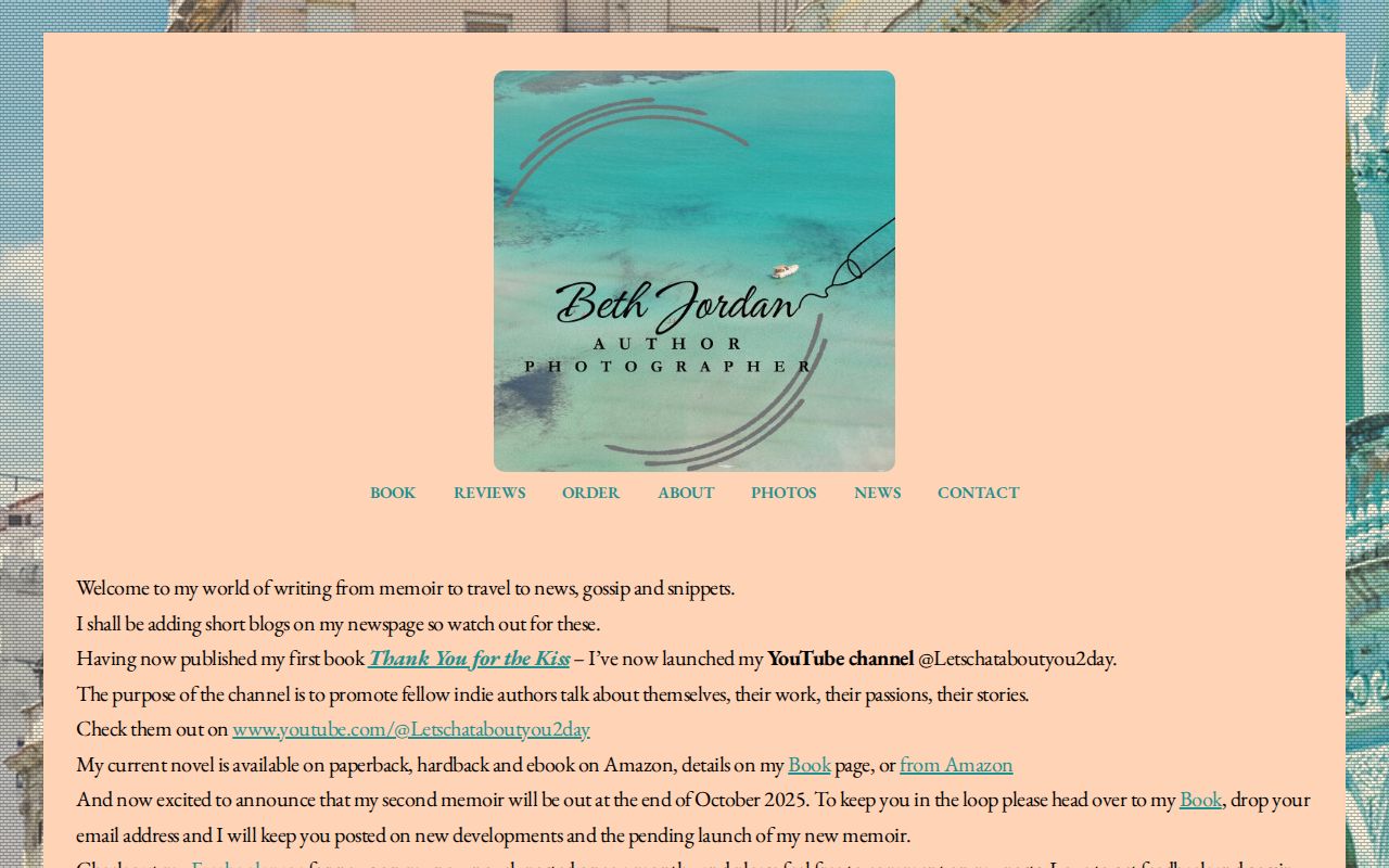 Beth Jordan – Writer & Photographer